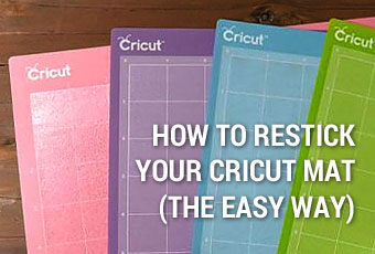 How To Restick Your Cricut Mat (The Easy Way)