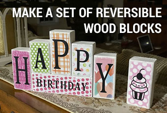 How to Make a Set of Reversible Wood Blocks
