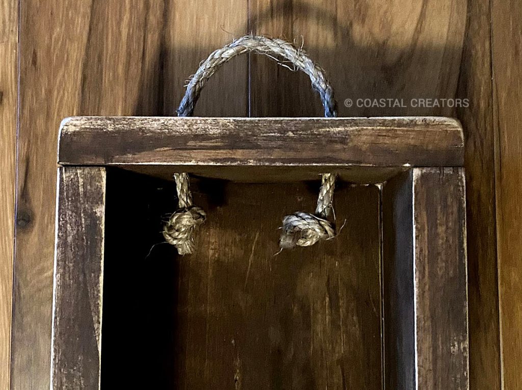 How to Build a Rustic Wood Centerpiece Box